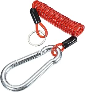 Trailer Cables 2-Pack 4FT Trailer Safety Breakaway Cables With Pin ...