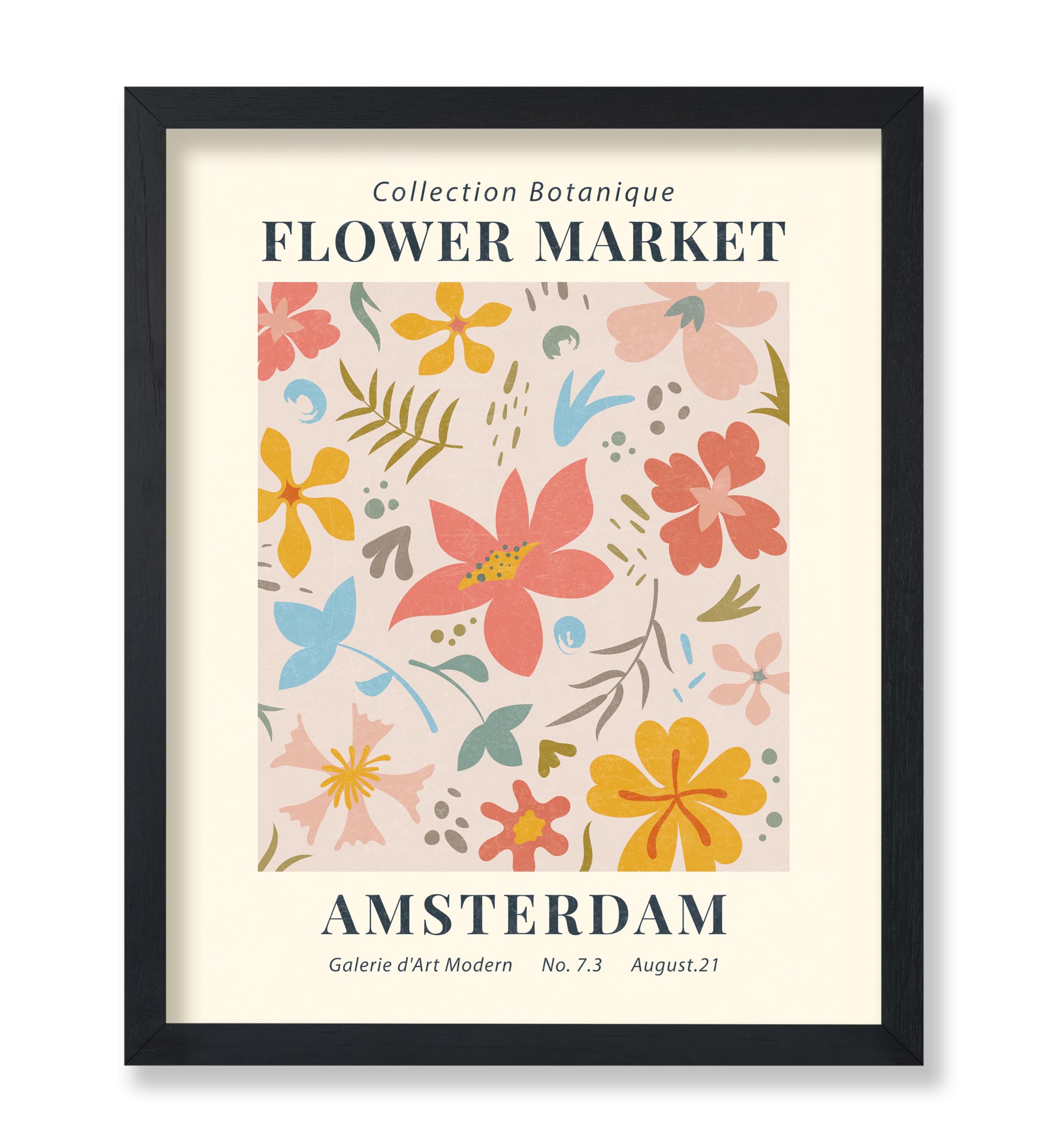 Amazon.com: Poster Master Vintage Flower Market Poster - Retro ...