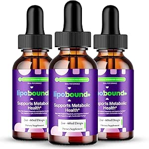 Amazon.com: Lipobound Drops, Official Lipobound Supplement Droppers ...