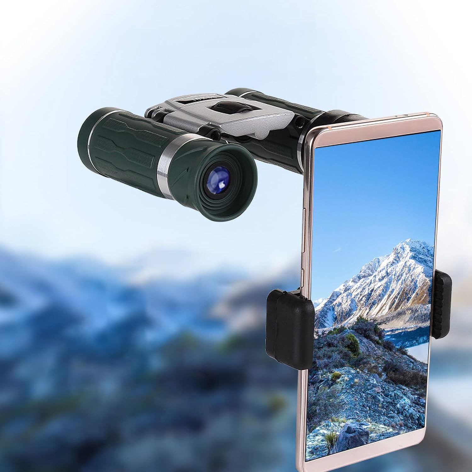 Binoculares 500 x 25 para adultos y niños, prismáticos portátiles ...