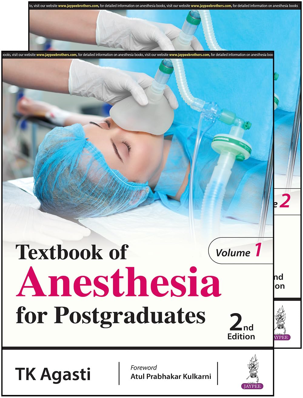 Buy TEXTBOOK OF ANESTHESIA FOR POSTGRADUATES (2 VOLUMES) Book Online at ...