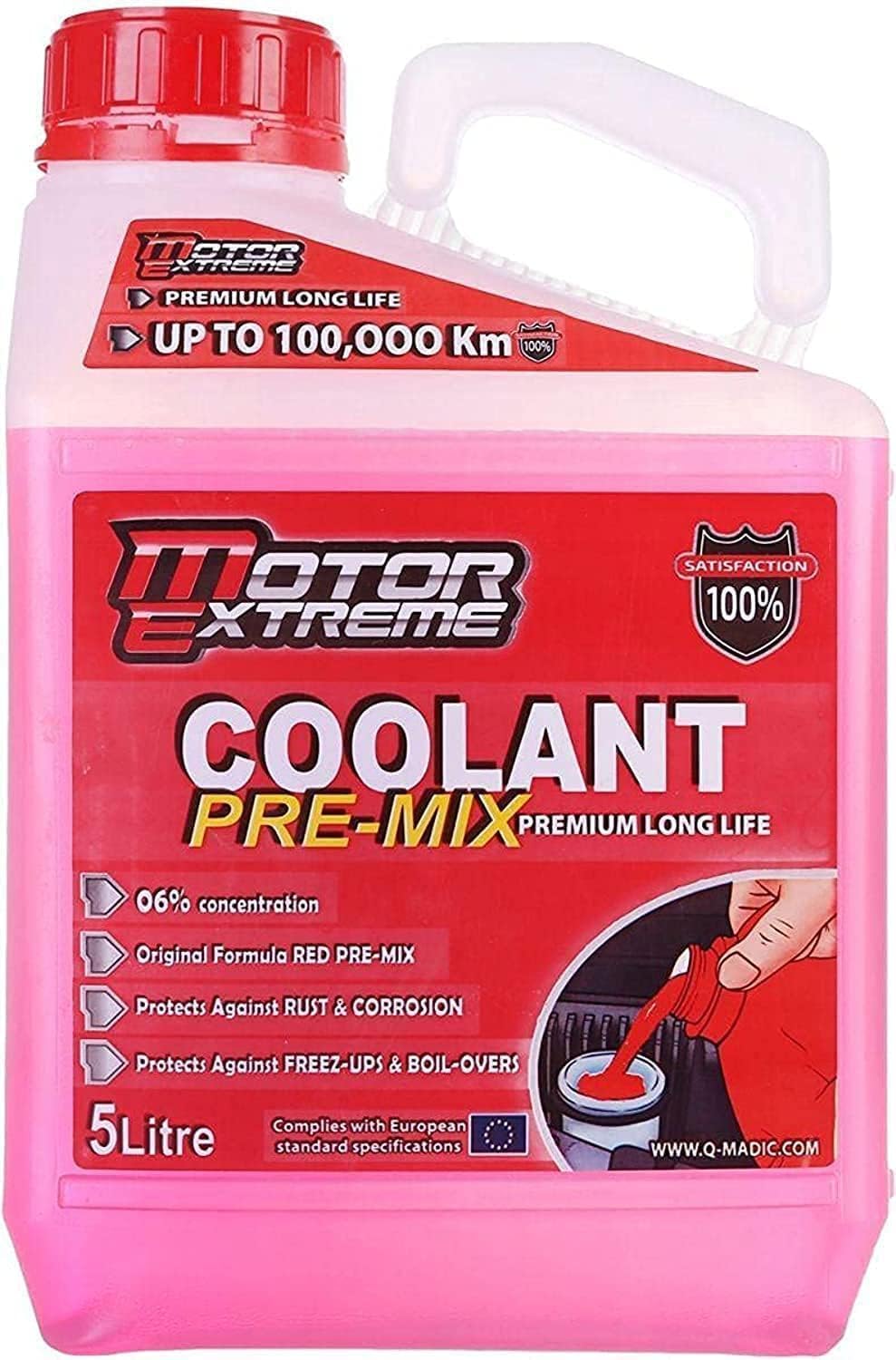 Motor Extreme Coolant Q-madic refrigerant - 5l: Buy Online at Best ...