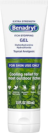 Amazon.com: Benadryl Extra Strength Anti-Itch Gel, 2 Percentage ...
