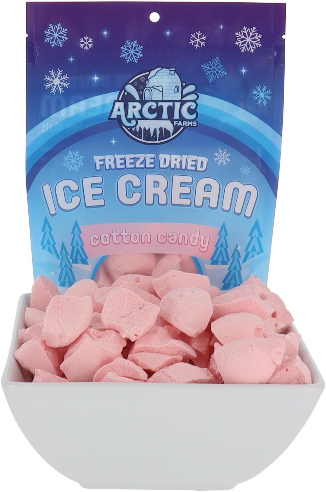 Amazon.com: Arctic Farms Freeze Dried Ice Cream Bits Bagged and Boxed ...