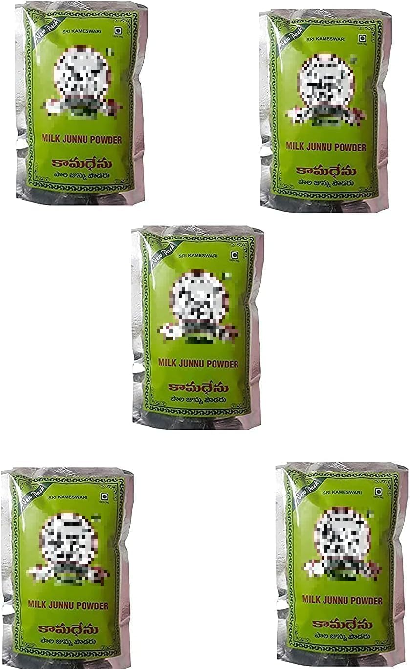 QURA Junnu Powder - Junnu/Colostrum Powder - 100 G Each x Pack of 5 ...