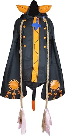 Amazon.com: Titulow Blazblue: Chronophantasma Torakaka Outfit Cosplay ...
