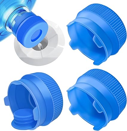 Amazon.com: IRCPEN 3 and 5 Gallon Water Jug Cap, Food Grade Silicone ...