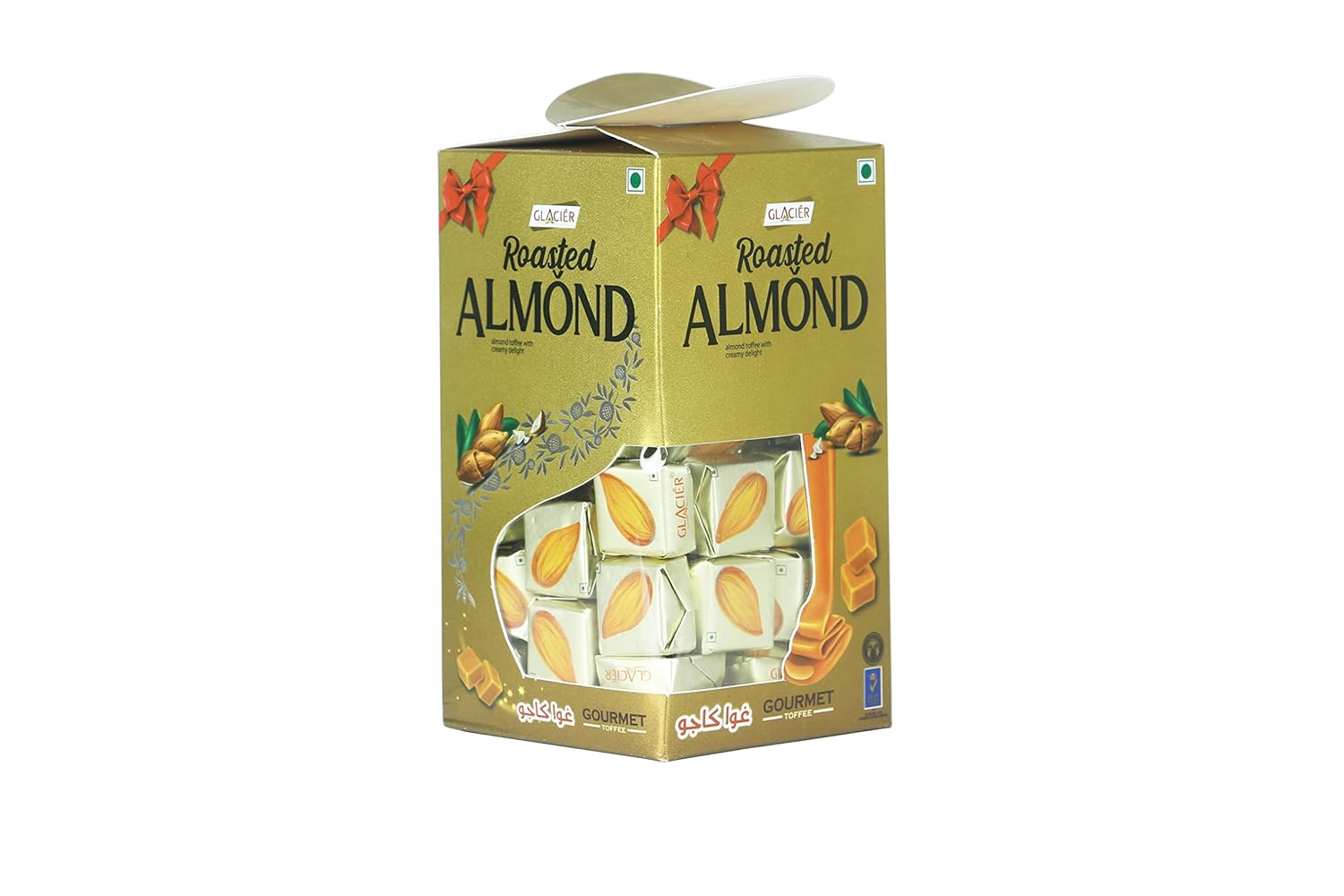 Glacier Roasted Almond Gift Pack Toffees/With Creamy Delight/Badaam ...