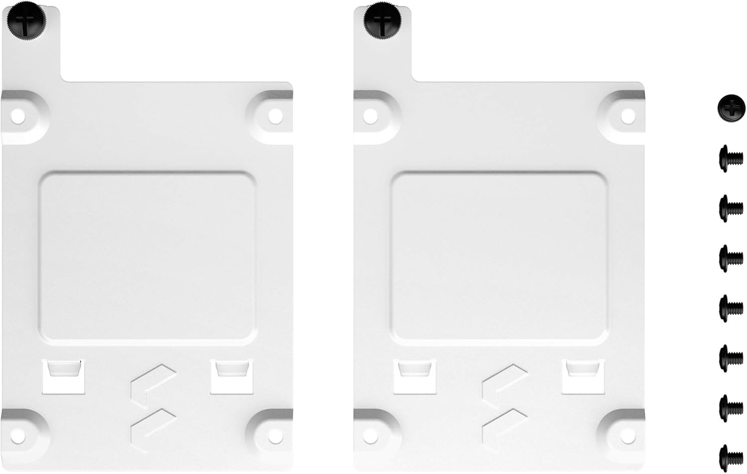 Fractal Design SSD Tray Kit – Type B (2-Pack) Mounting Frame, White ...