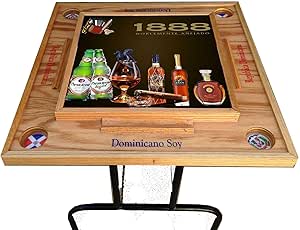 Amazon.com: Dominican Republic Domino Table Ceveza y Rum : Toys & Games