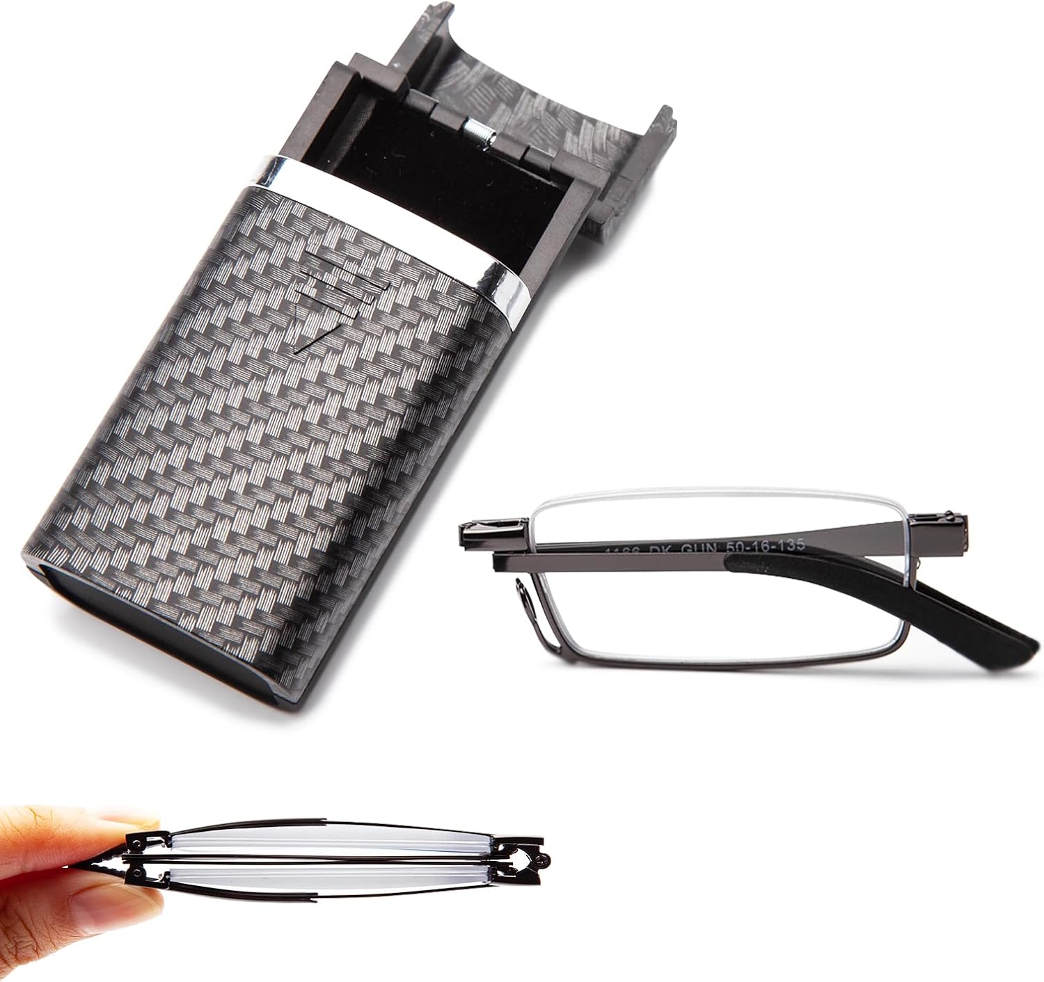 Amazon.com: Amorays Folding Reading Glasses for Men Women, Blue Light ...