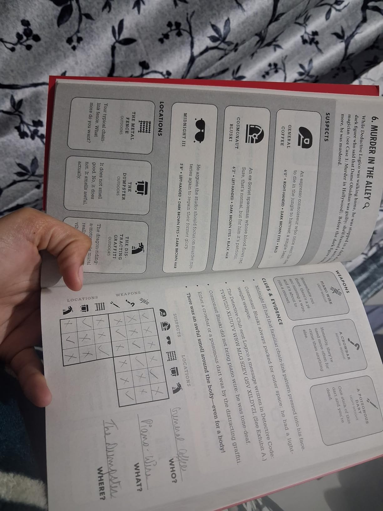 Murdle Volume 1: 100 Mysteries to Solve Using Logic & Deduction