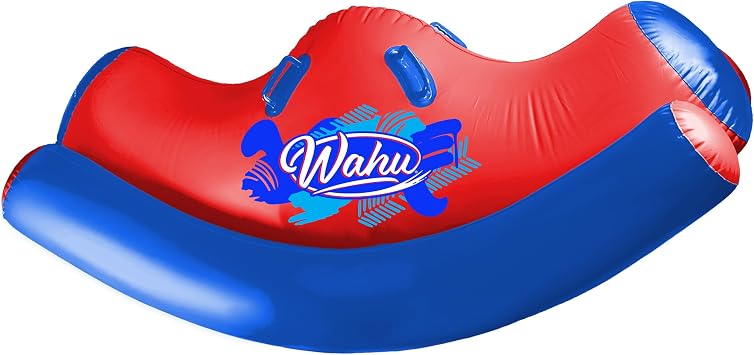 Wahu Inflatable Hot Rocker for 2 People – Durable Pool Float Ride-On ...