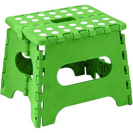Small folding Step Stool (Colours May Vary) : Amazon.co.uk: Home & Kitchen