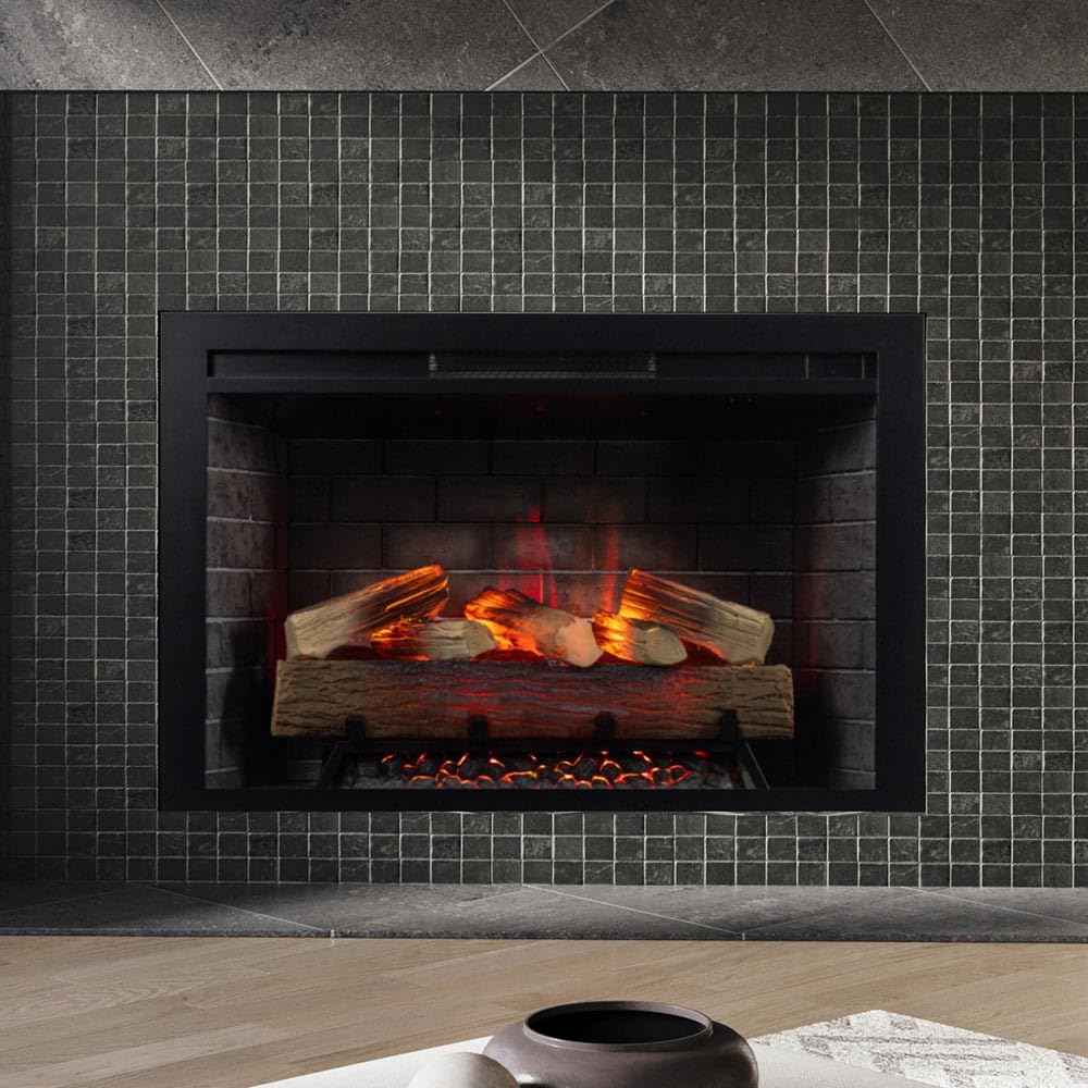 Amazon.com: Modern Ember Uptown 36" Smart Electric Fireplace Insert ...