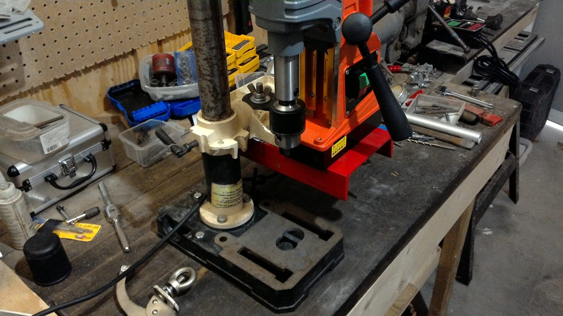 $15/mo - Finance VEVOR Mag Drill Press, 1400W 2" Boring Diameter ...