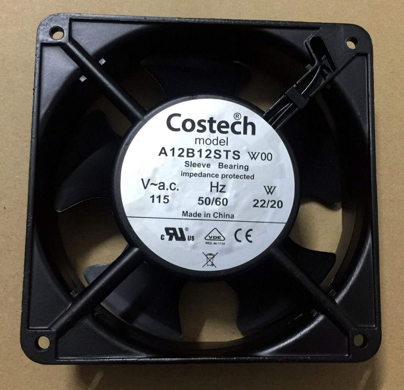 Amazon.com: For Costech A12B12STS W00 12038 12CM 115V 22 20W cooling fan : Electronics
