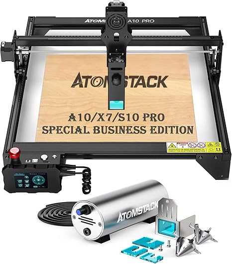 Amazon.com: ATOMSTACK Higher Accuracy Commercial Laser Engraver A10 Pro ...