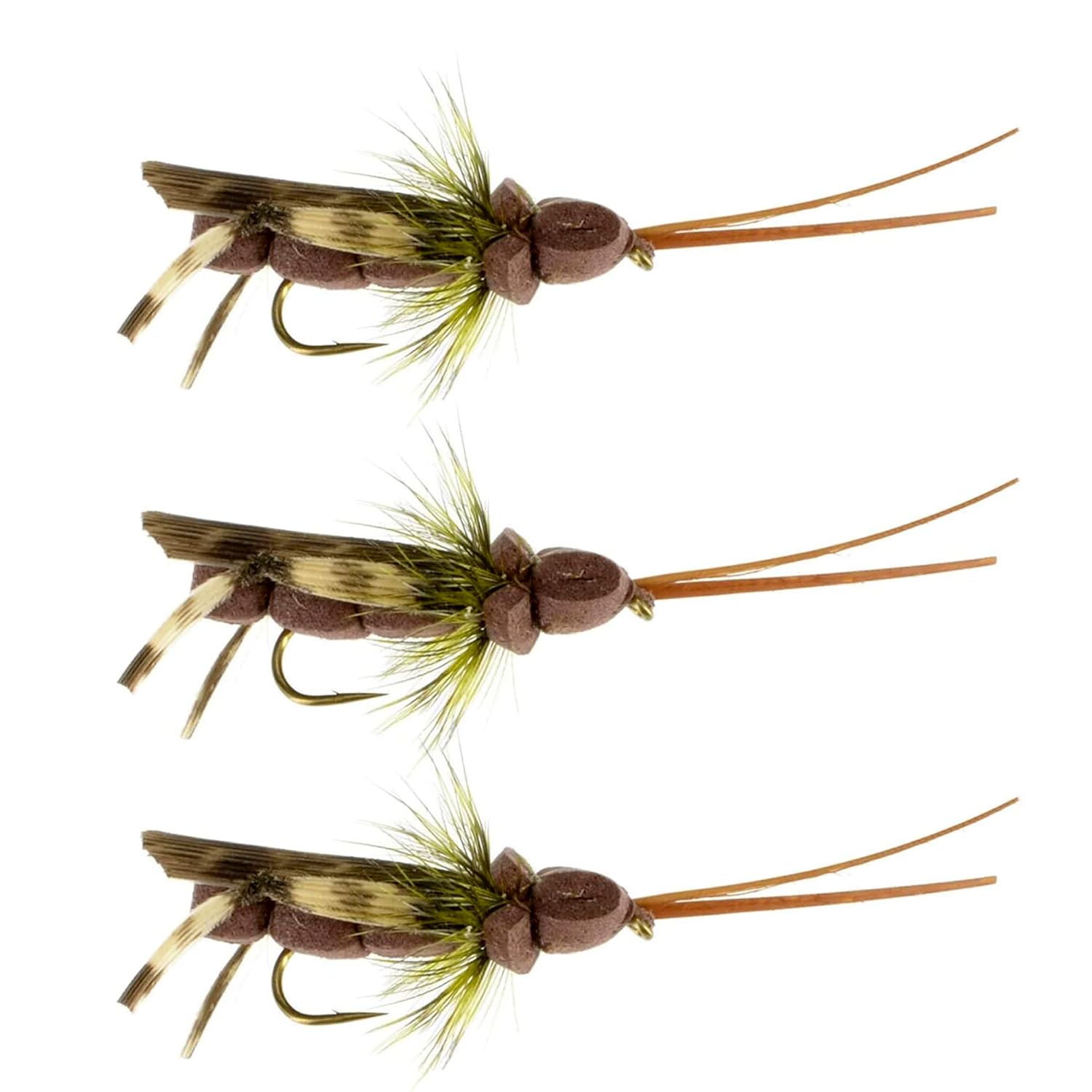 Amazon.com: Grasshopper Fly Patterns by Colorado Fly Supply ...