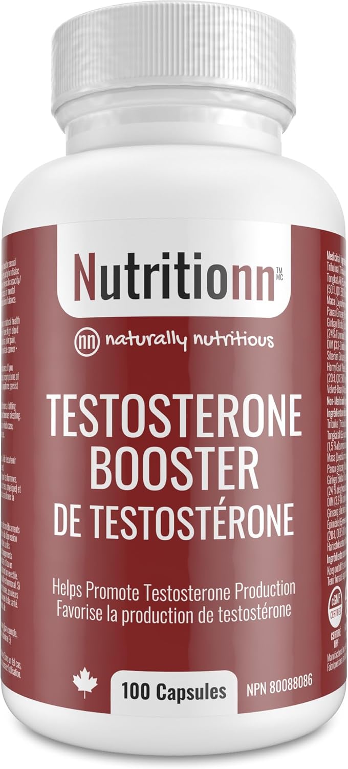 Testosterone Booster for Men - Natural Testosterone Supplement - 100 ...