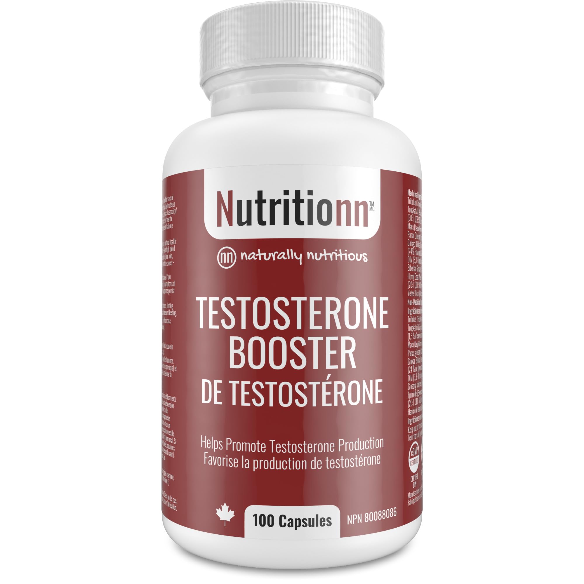 Testosterone Booster for Men - Natural Testosterone Supplement - 100 ...