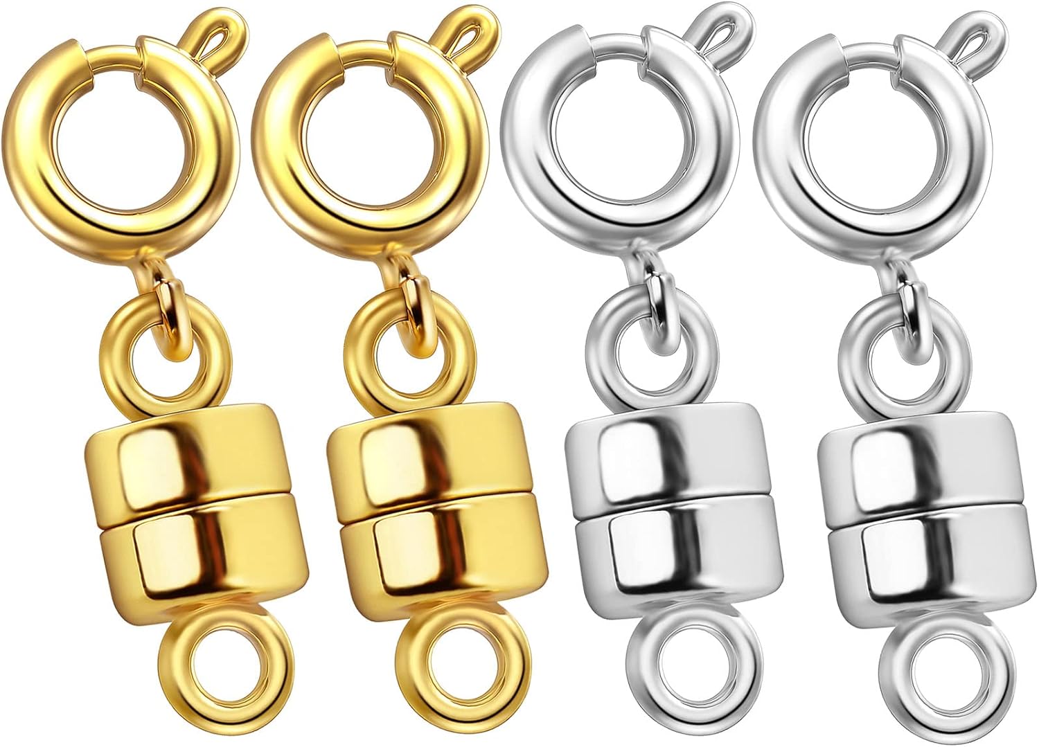 Amazon.com: Kcctoo Magnetic Necklace Clasps and Closures - 14k Gold and ...