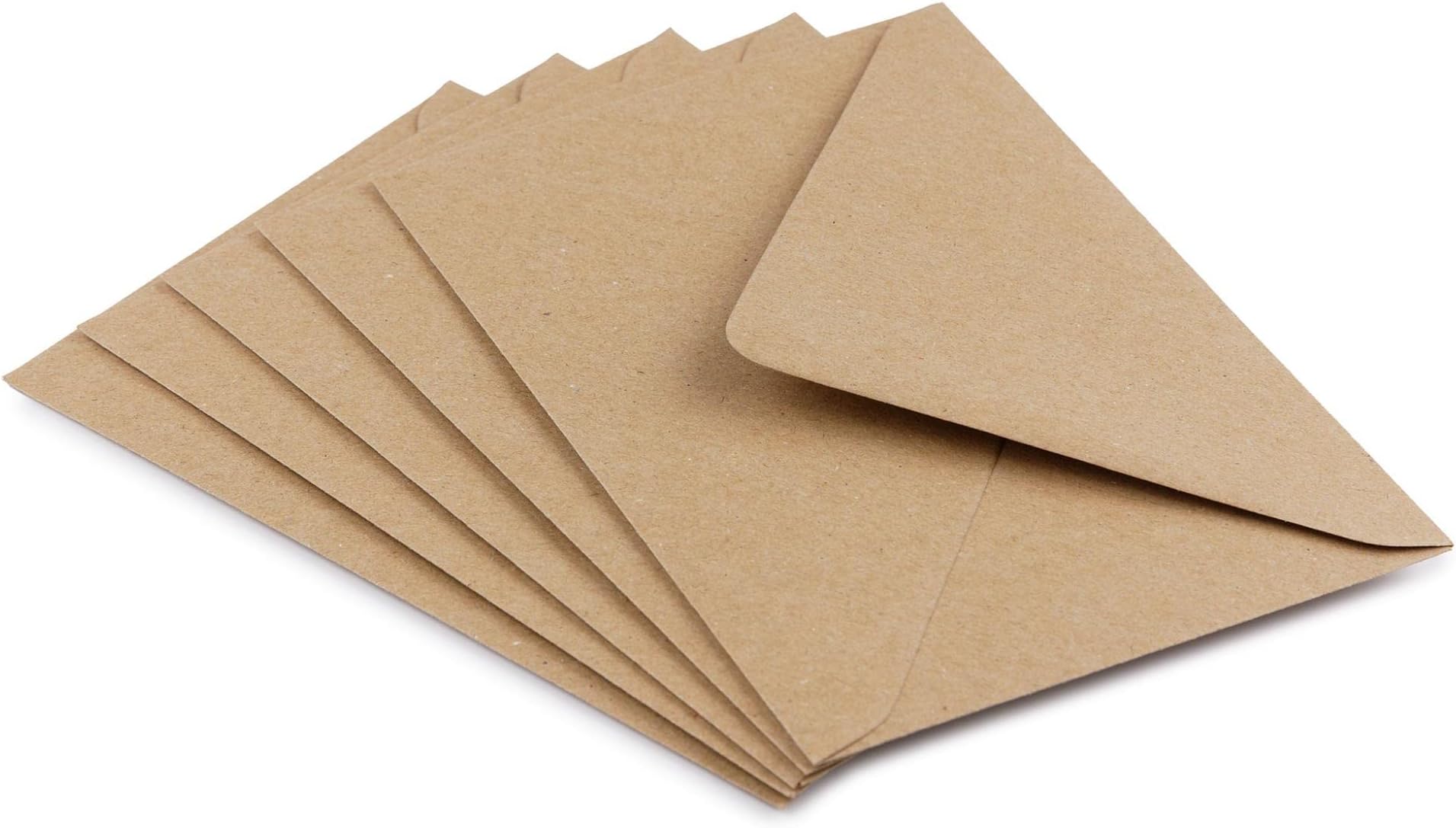 DJP C6 Kraft Fleck Envelopes Natural Brown 114mm x 162mm - Pack of 100 ...