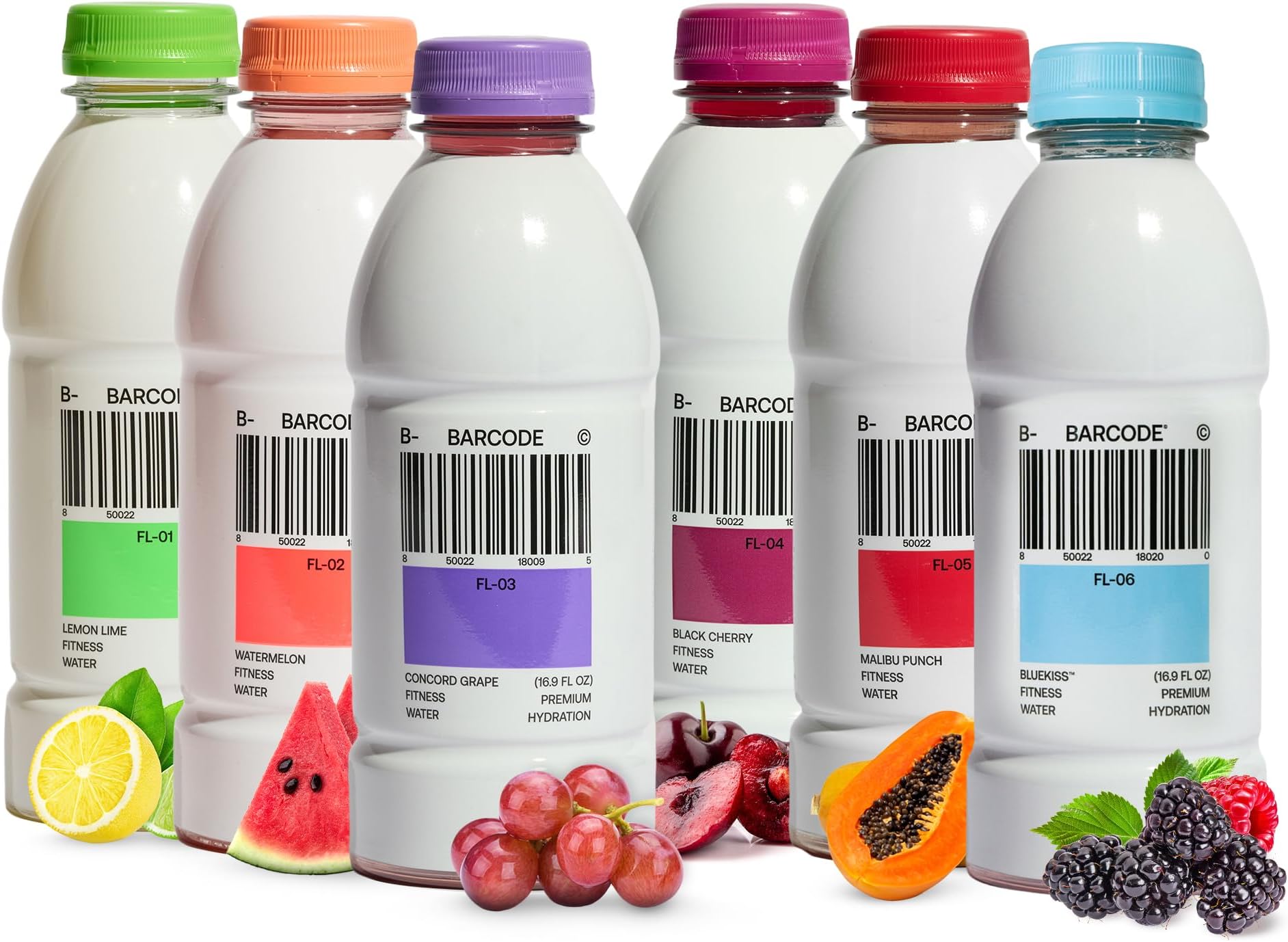 Amazon.com : Barcode Sports Drink with Electrolytes, Variety Pack (12 ...