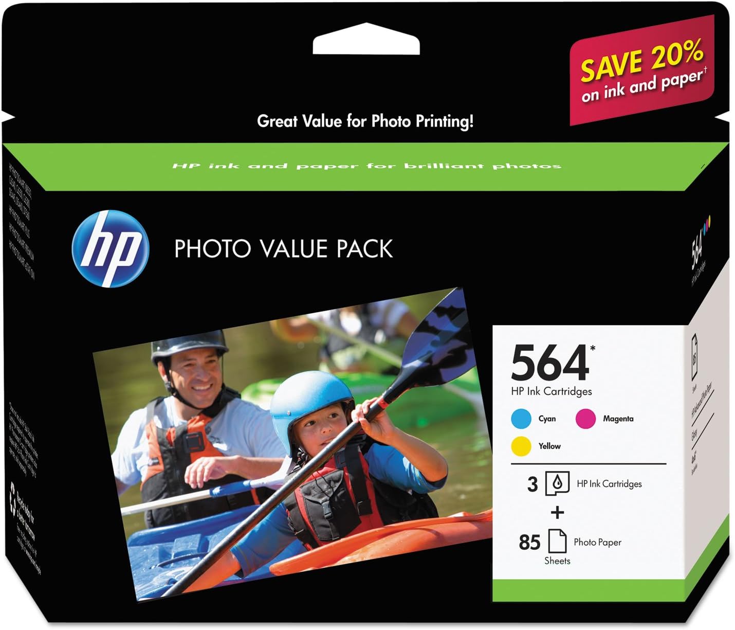 Amazon.com: HP Original 564 Cyan, Magenta, Yellow / 564XL Black Ink (4 ...