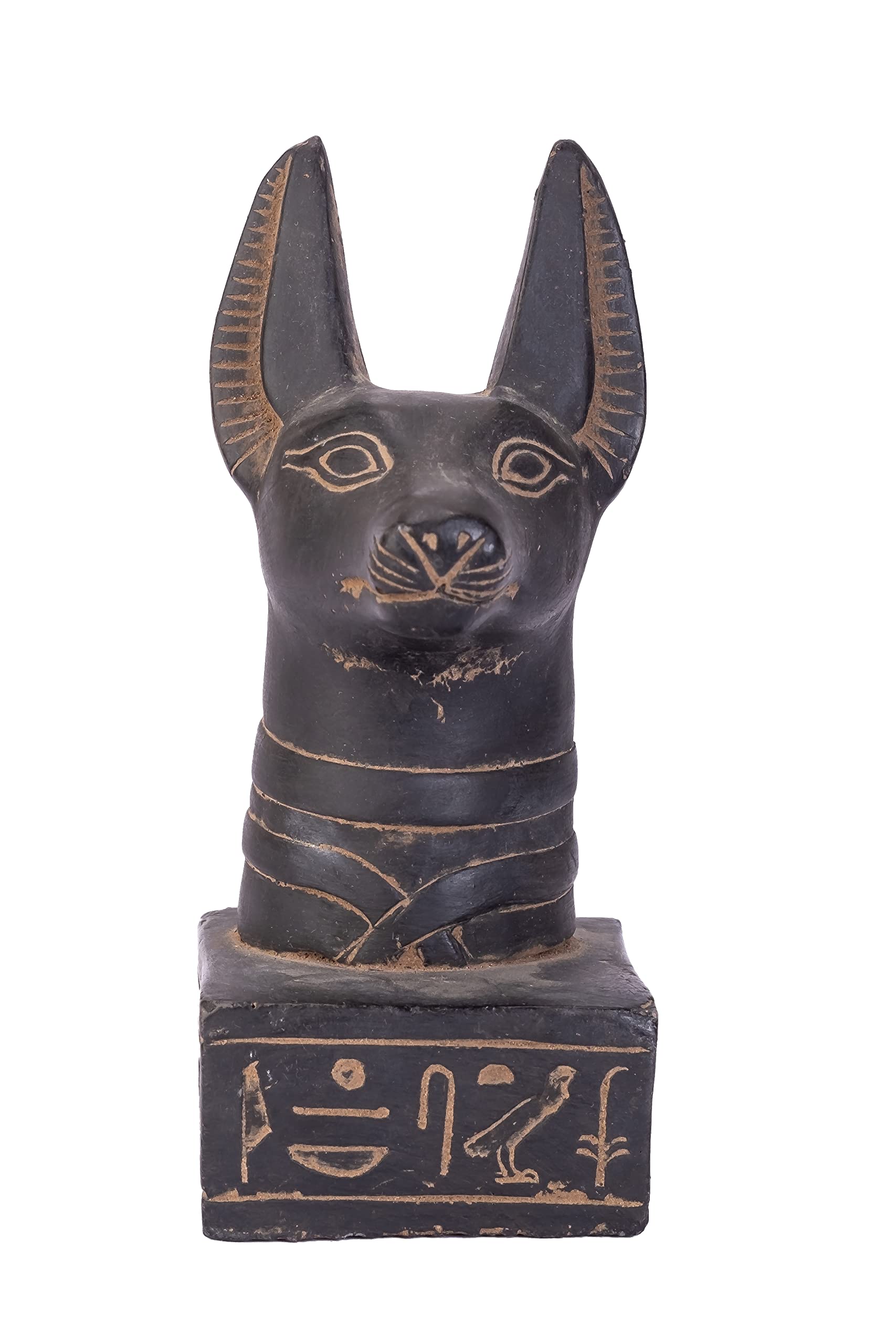 Egyptian Jackal Head Ebros Egyptian God Anubis Jackal Dog Head