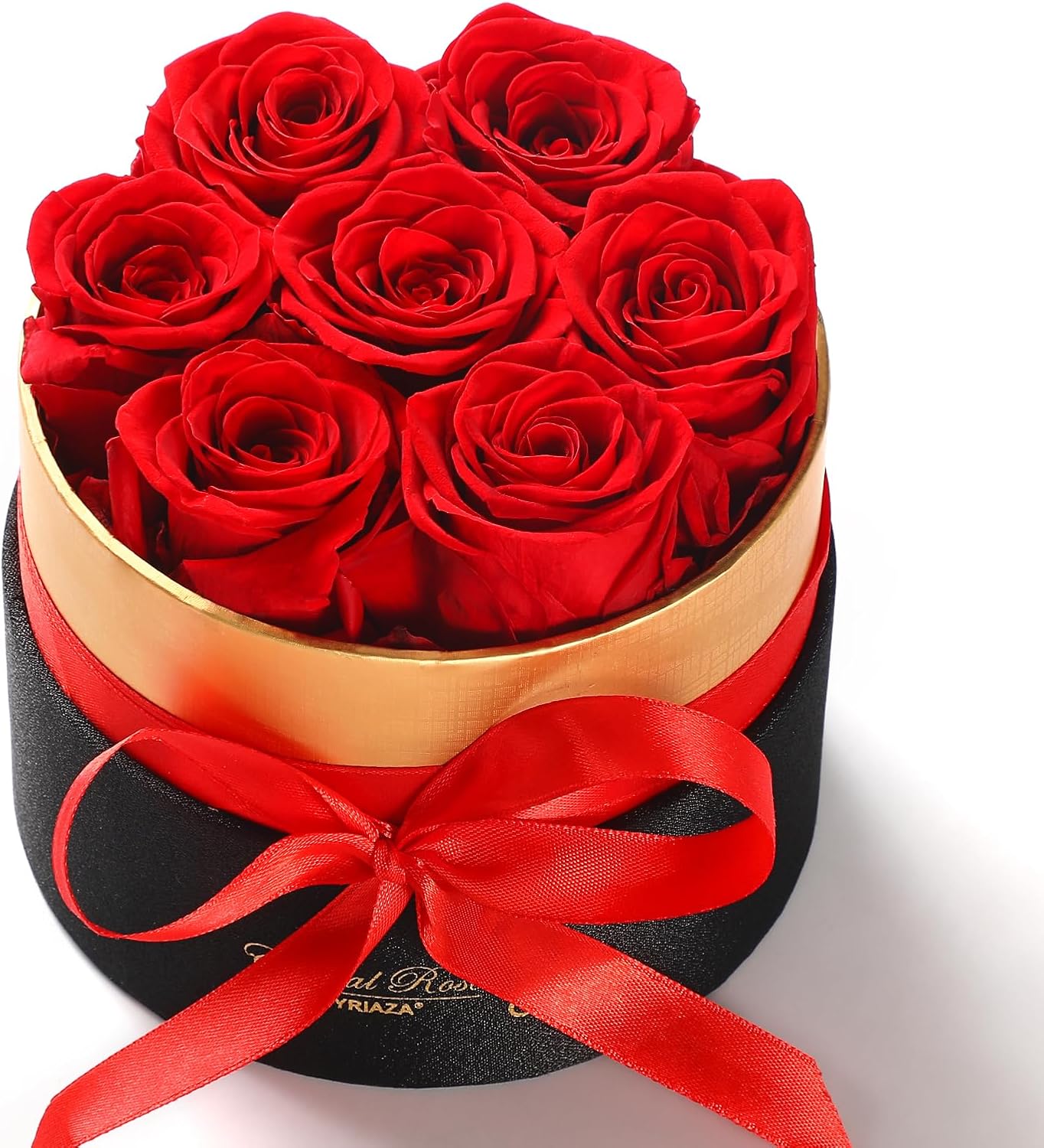 WYRIAZA Rosa Stabilizzata Eterna Vera - Fiori Stabilizzati Veri Rose ...