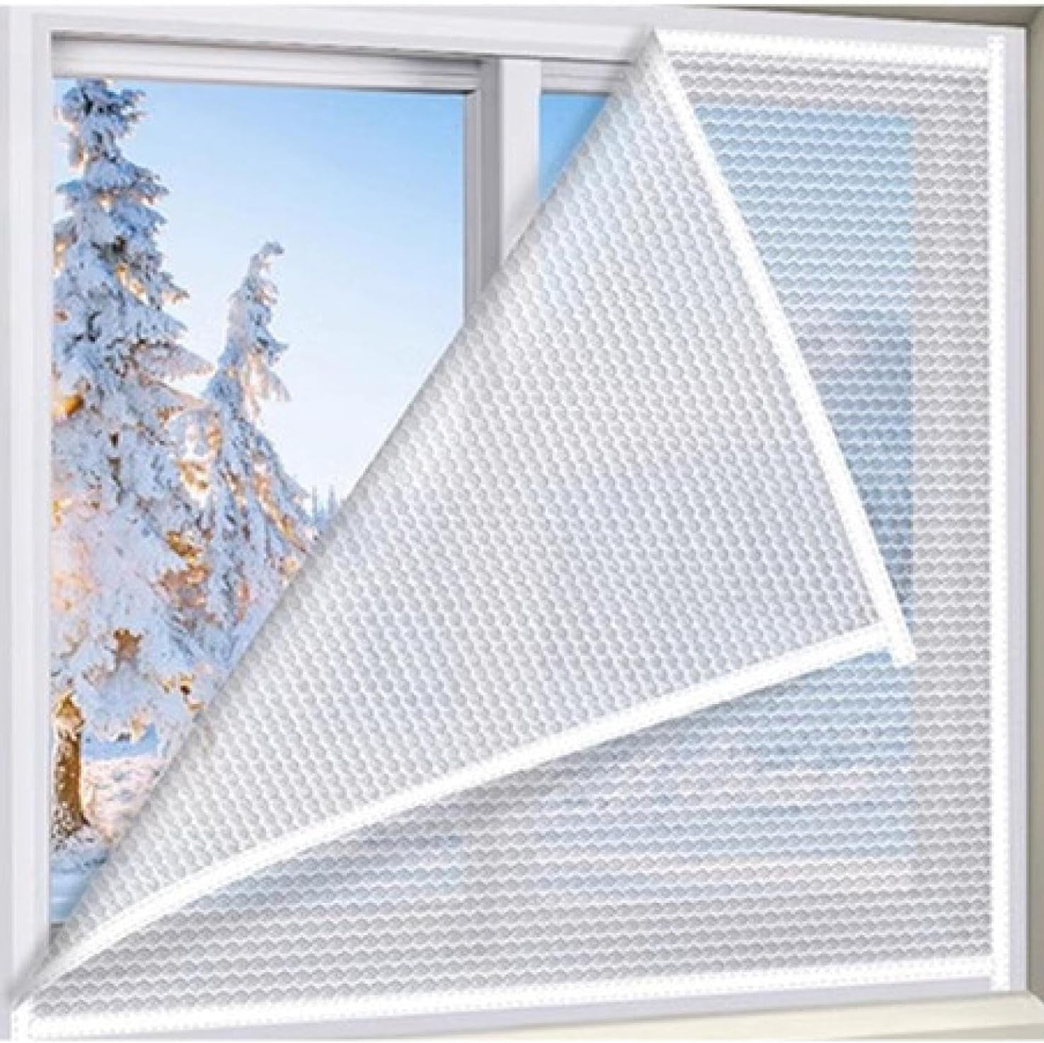 Amazon.co.jp: Windowfilm Winter Window Insulation Kit, Window ...