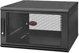 Amazon.com: APC NetShelter 6U Wallmount Rack Enclosure Server Cabinet ...