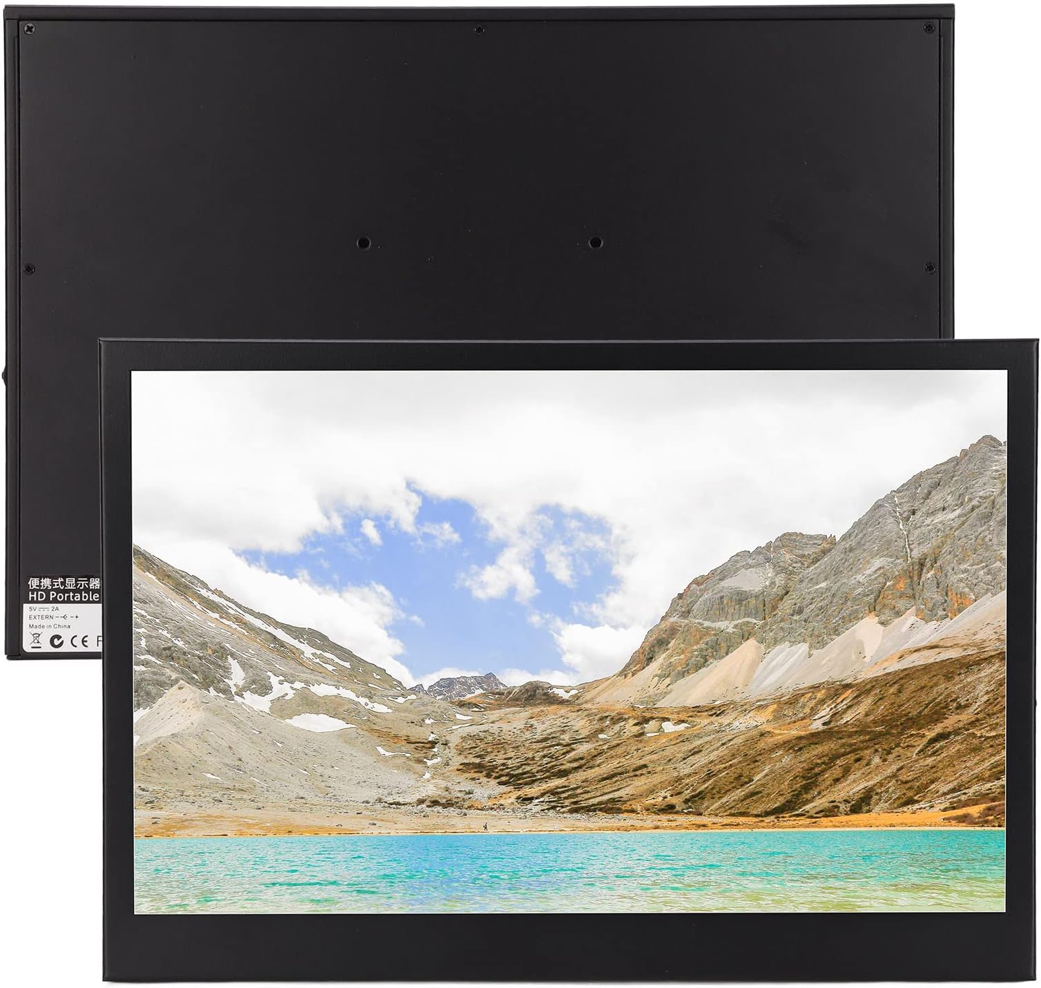 13in Portable Monitor, 1440x900 IPS LCD Gaming Monitor, PC 16:9 Display ...