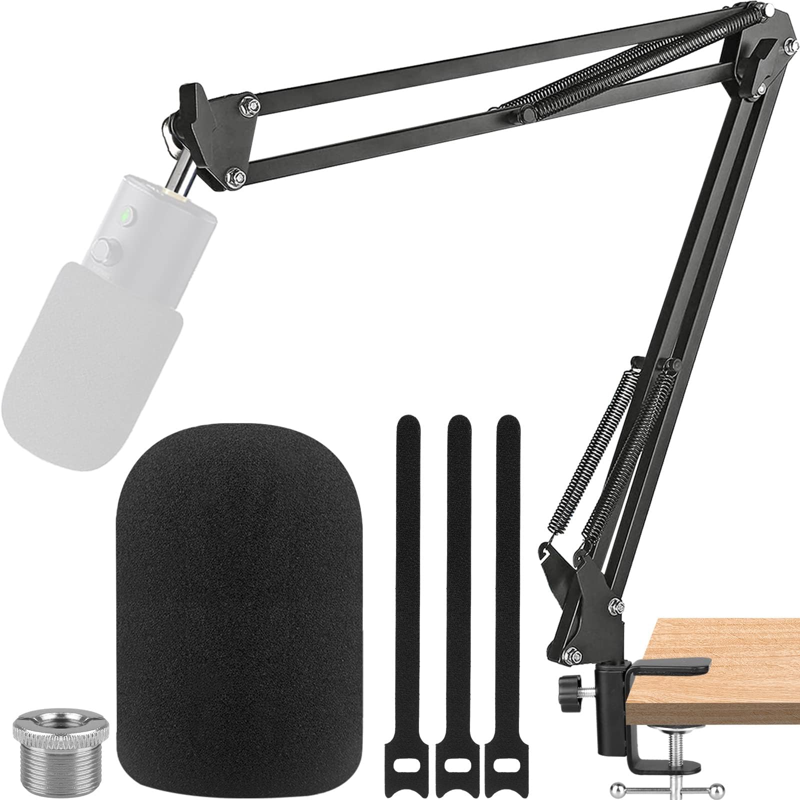Amazon.com: Razer Seiren X Boom Arm with Pop Filter, Mic Arm Stand with ...