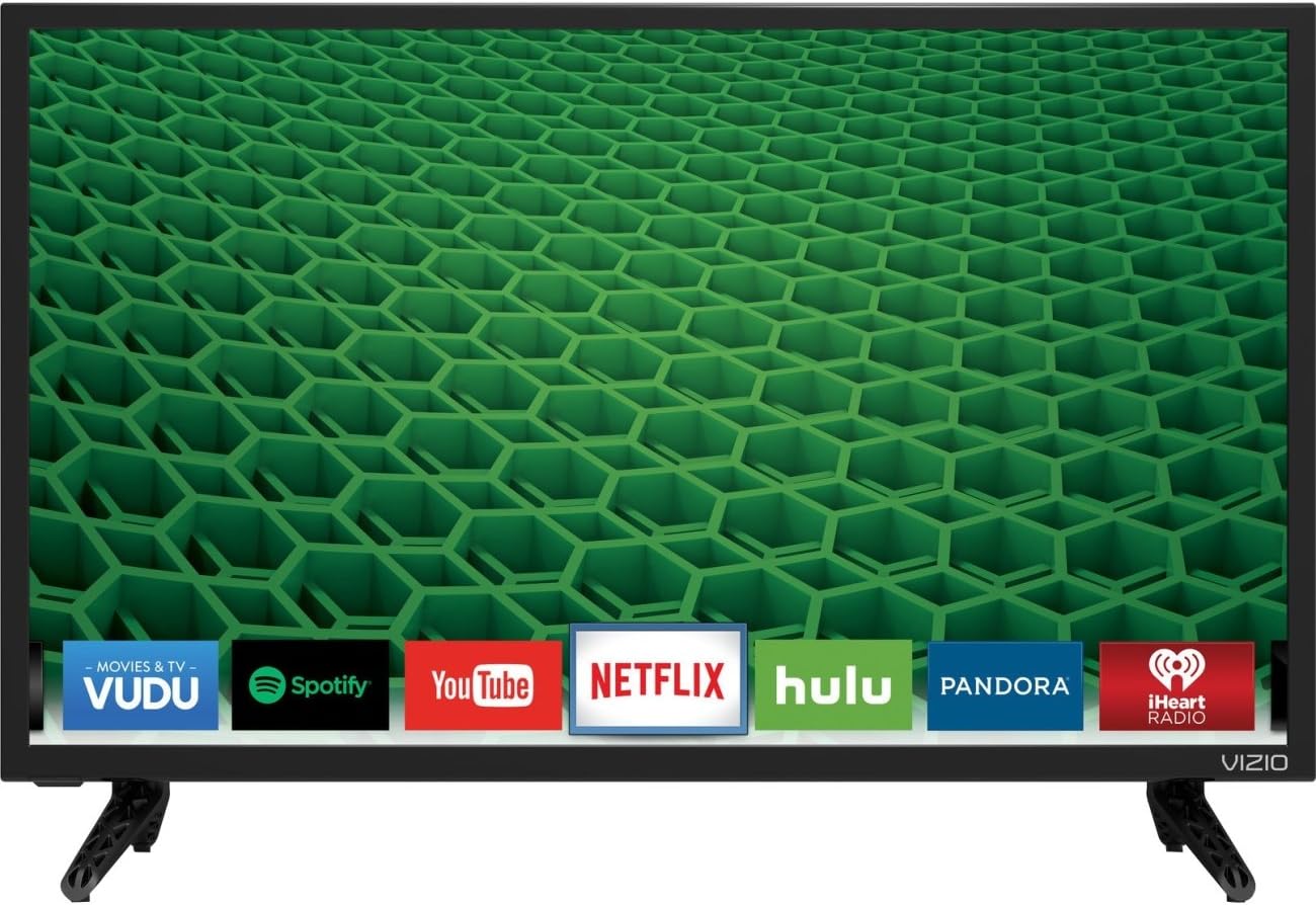 Amazon.com: VIZIO 24-Inch D-Series 720p Full-Array LED HD Smart TV ...