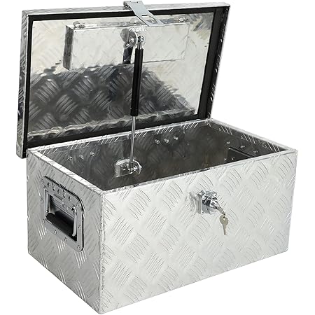 Amazon.com: BLACKHORSE-RACING 20 Inch Aluminum Truck Tool Box with Side ...