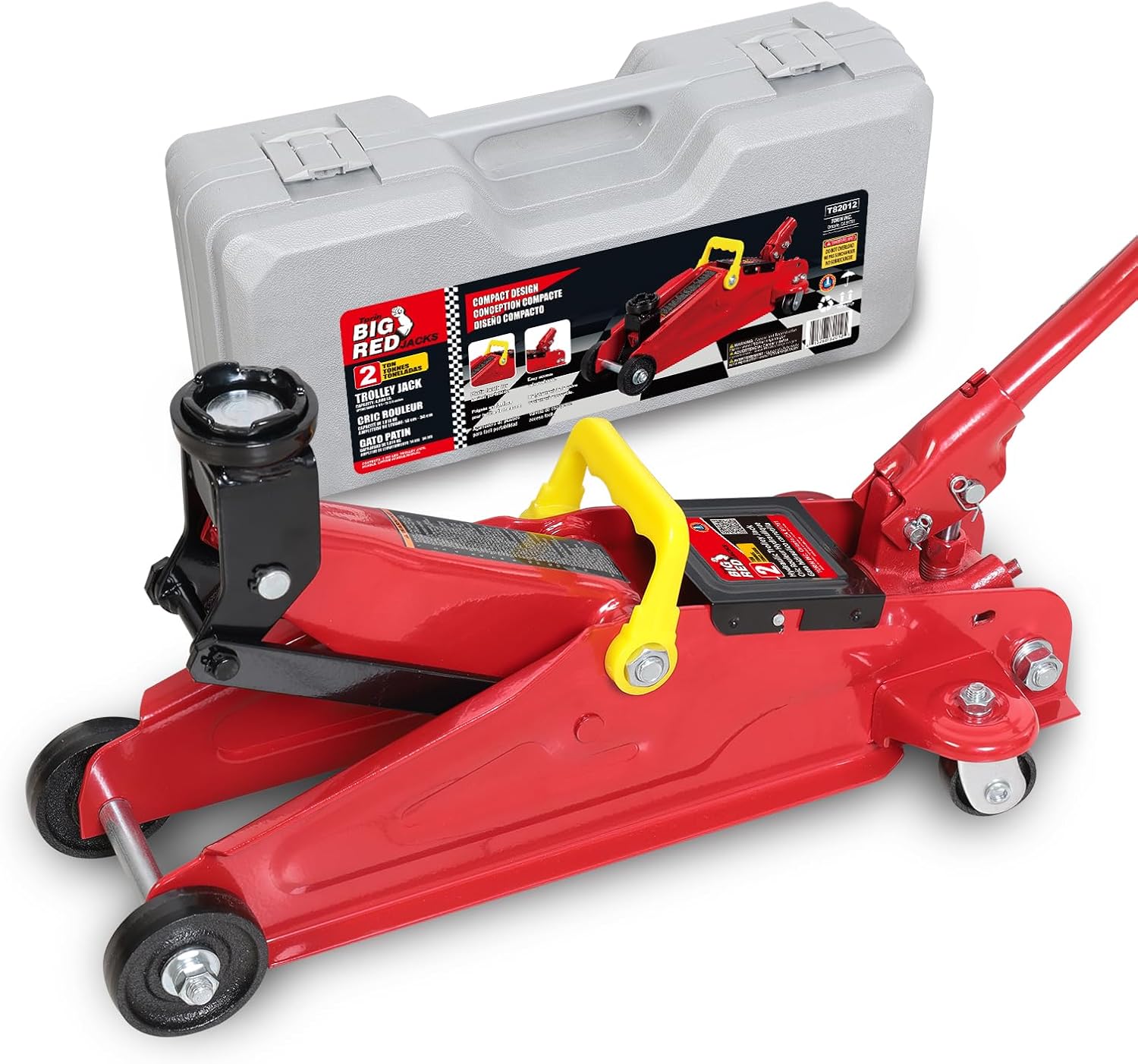 Amazon.com: BIG RED TAM82012-1 Torin Low Profile Hydraulic Trolley ...