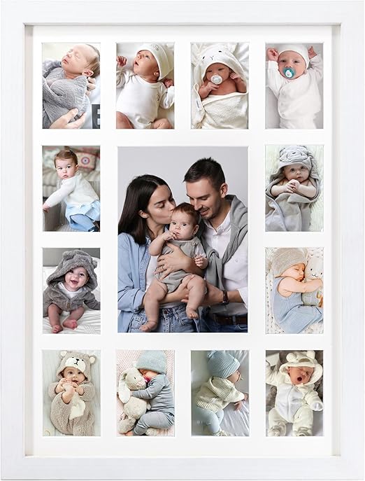 Amazon.com - Hodeframe 12 month photo frame,School Year Picture Frame,K ...