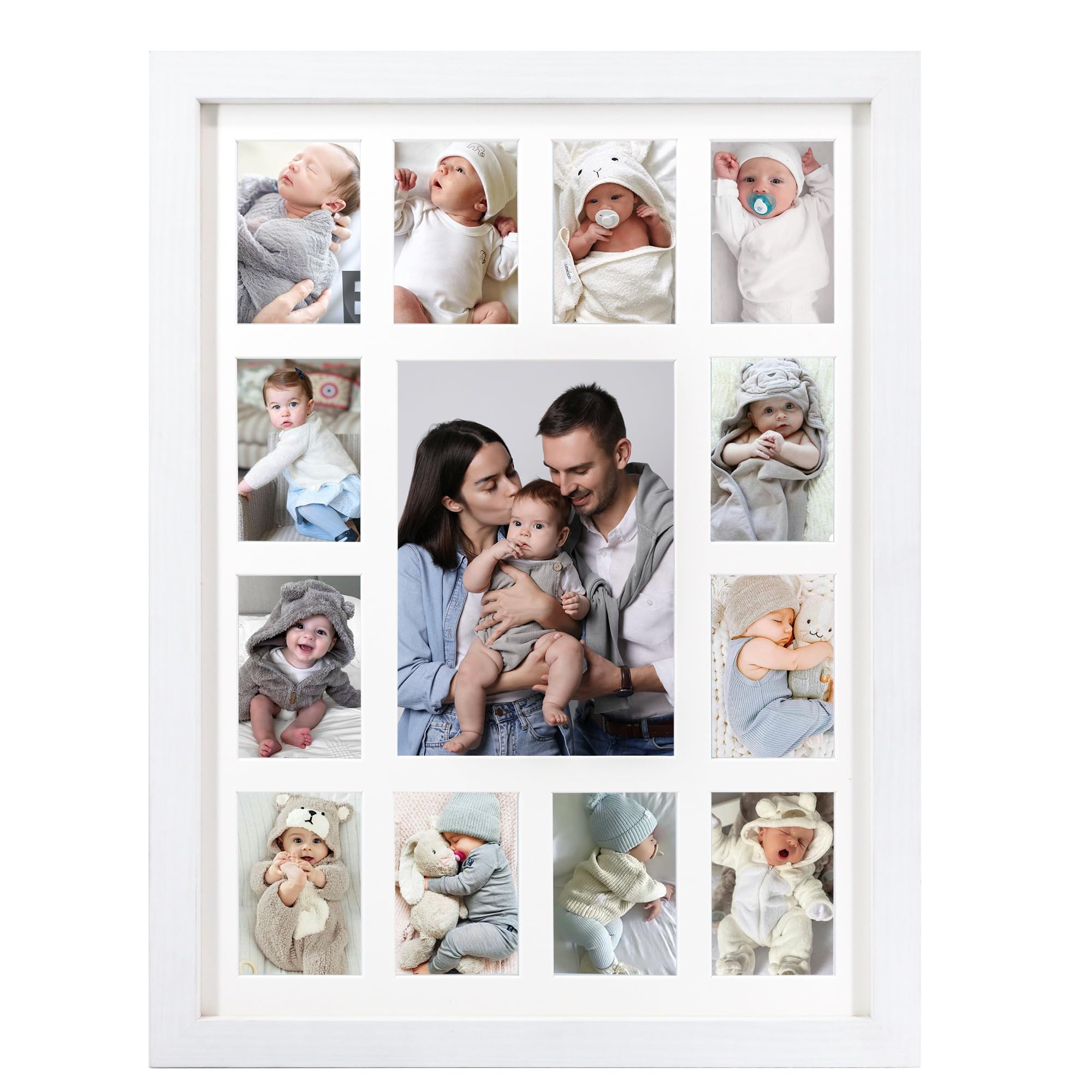 Amazon.com - Hodeframe 12 month photo frame,my first year photo board,K ...