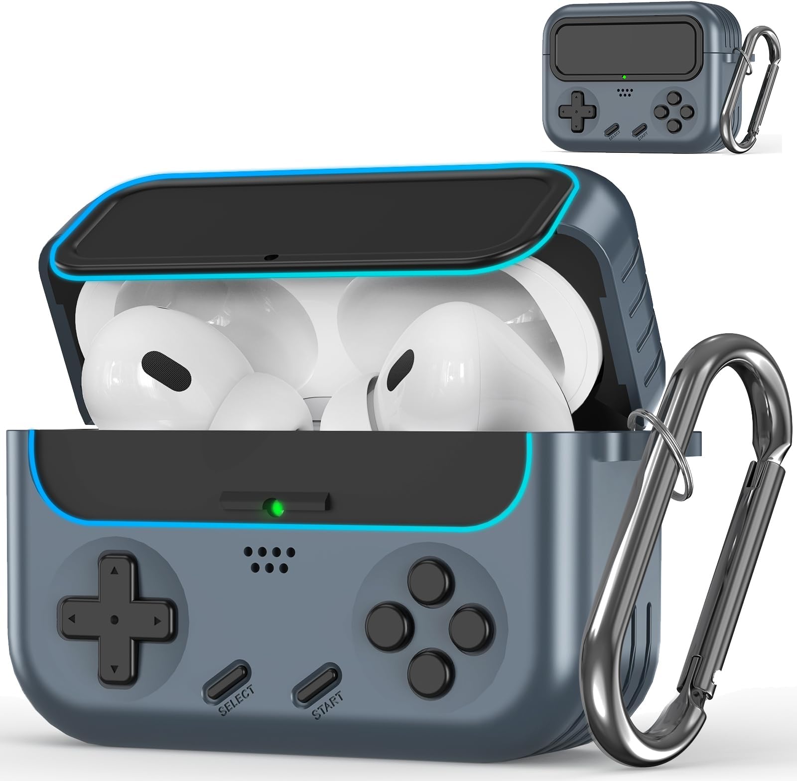 Amazon.com: Inesore for Airpods Pro 2nd Generation Case and Airpod Pro Case with Secure Lock ...