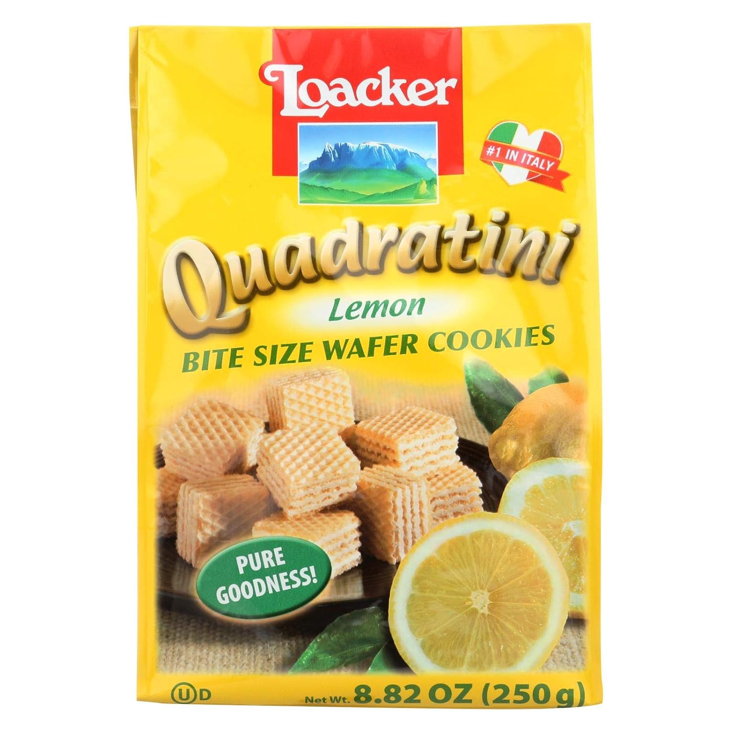 Amazon.com: Loacker Wafer Cookie - Quadratini - Lemon Creme - 8.82 oz ...
