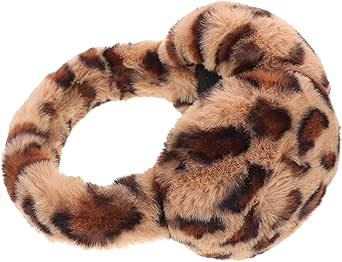 Amazon.com: BESTYASH Women Leopard Print Earmuffs Fluffy Foldable Ear ...