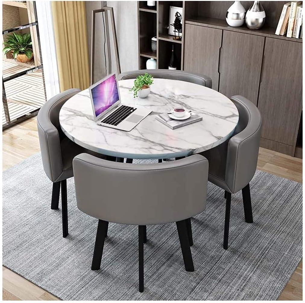 Amazon.com: Office Small Conference Room Coffee Table Set, Table and ...