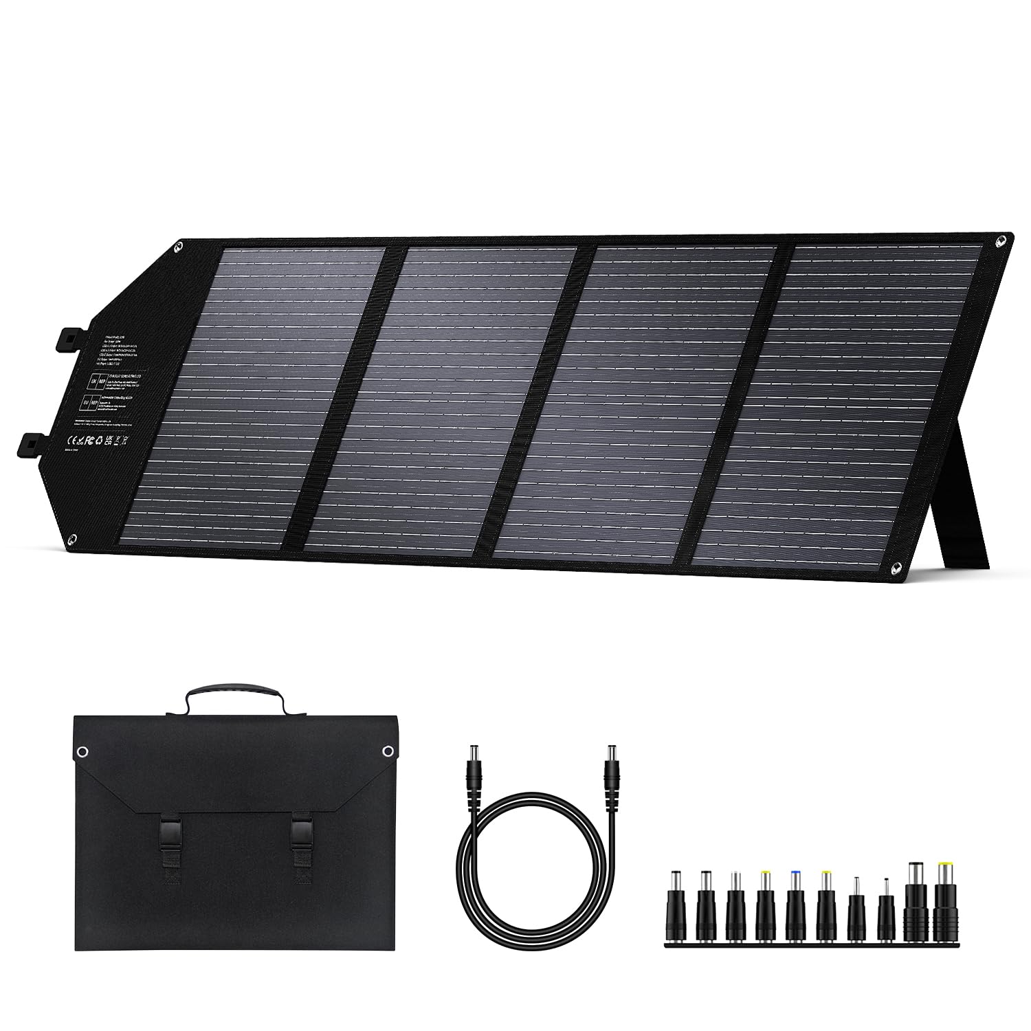Amazon.com : 100W Portable Solar Panel for Power Station Generator ...
