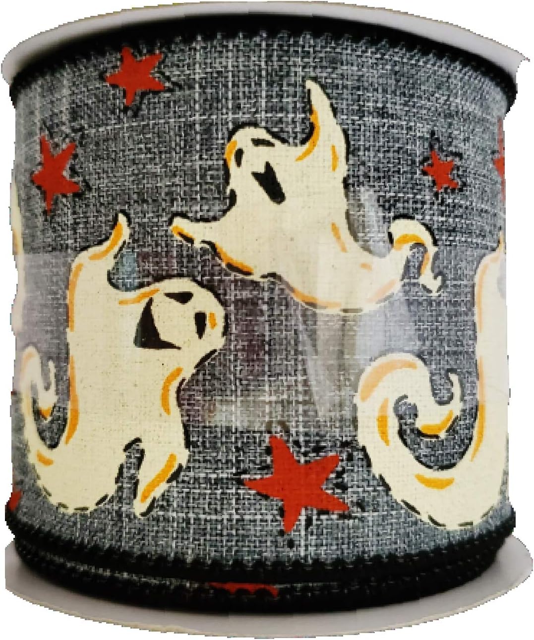 Amazon.com: Ghost Ribbon Wire Edged 2.5" x 12' feet ~ Halloween & More!