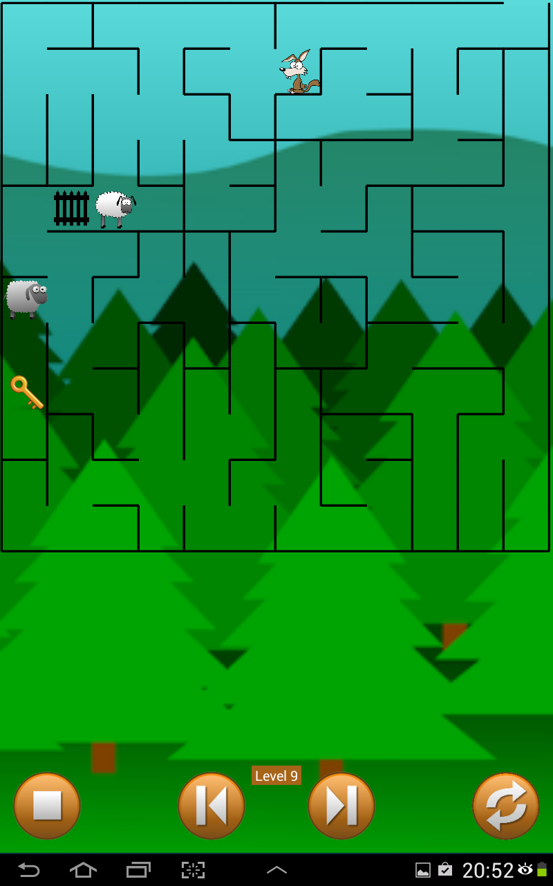 Lamb and Wolf Maze Puzzle - App on Amazon Appstore