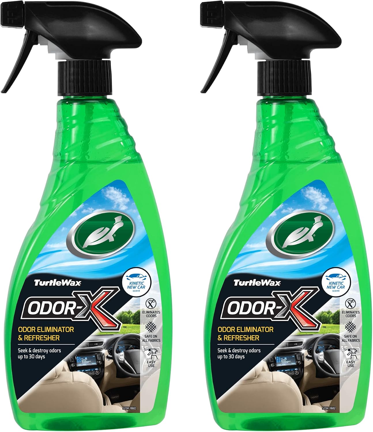 Turtle Wax Power Out Odor X - Car Interior Odor Eliminator, Removes ...