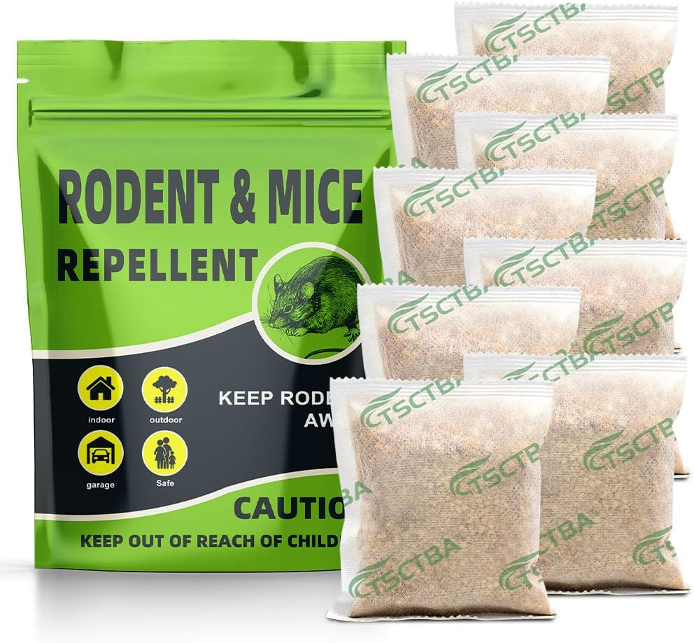 Amazon.com: Rodent Repellent, Mice Repellent Indoor, Natural Mouse ...