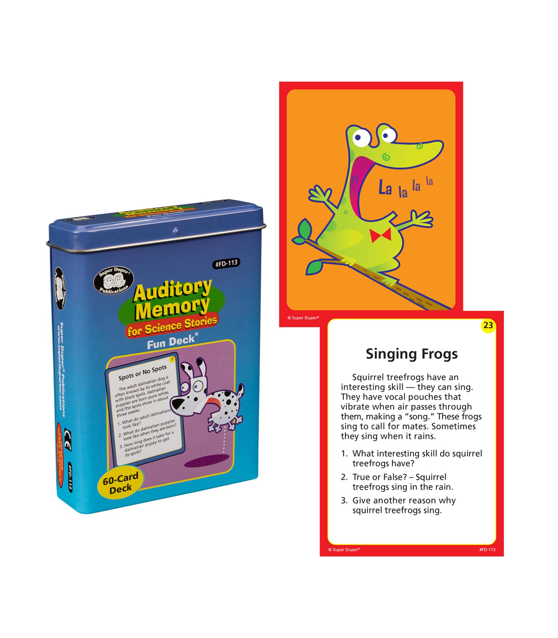 Super Duper Publications Super Duper Auditory Memory For Inferences Fun ...